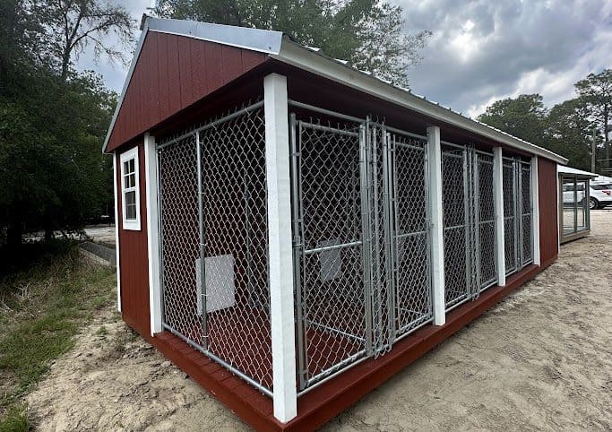 6 Run Dog Kennel - Florida Dog Kennels
