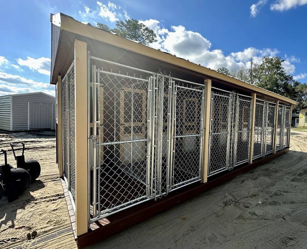 7 Run Dog Kennel - Florida Dog Kennels