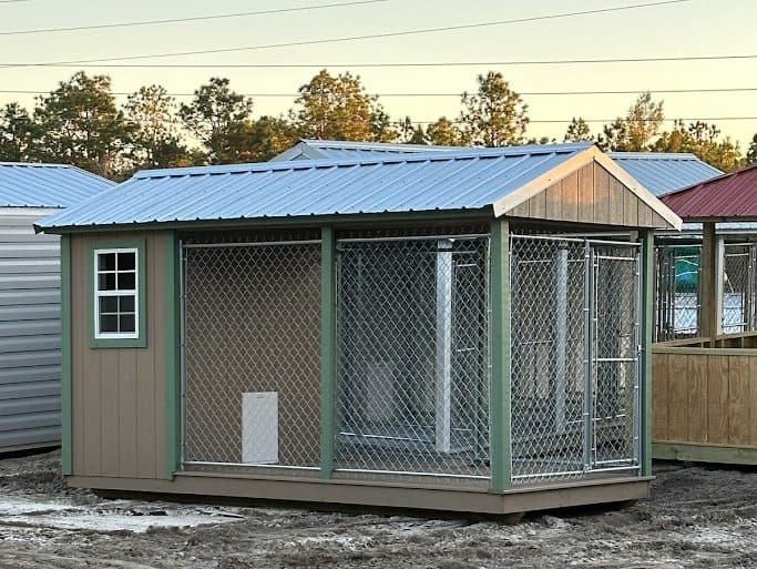 Single Run Dog Kennel - Florida Dog Kennels