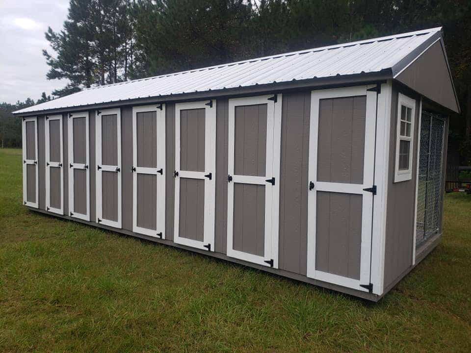 8 Run Dog Kennel - Florida Dog Kennels