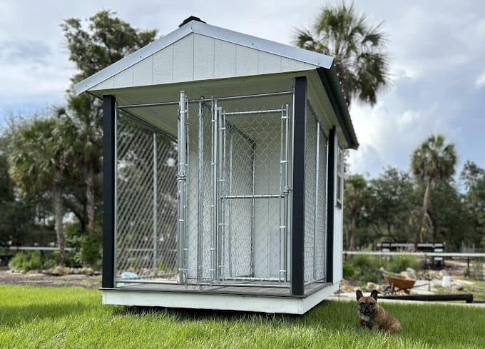 Double Run Dog Kennel - Florida Dog Kennels